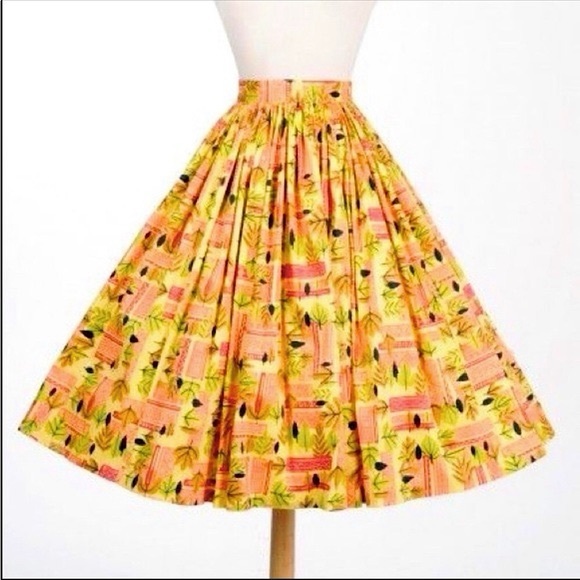Pinup Couture | Skirts | Pinup Couture Tiki Jenny Skirt | Poshmark